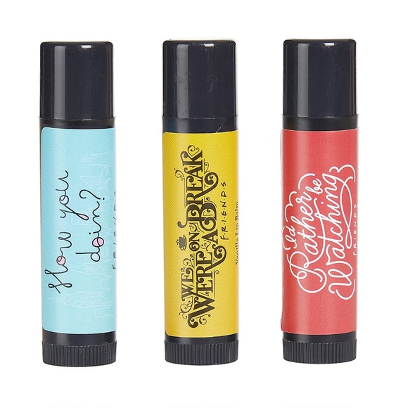 FRIENDS | Makeup | Friends Tv Show Lip Balm Trio Strawberry Vanilla ...